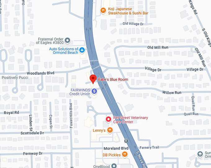 16. babe's blue room map