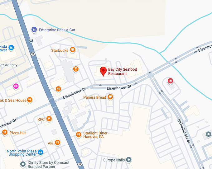 16. bay city seafood restaurant map