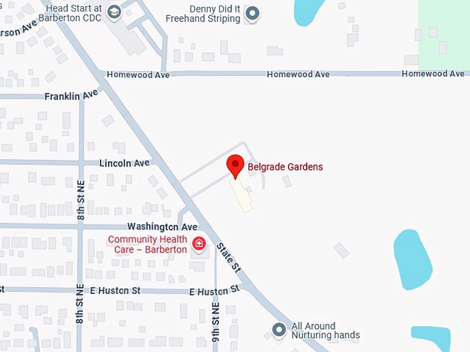 16. belgrade gardens map