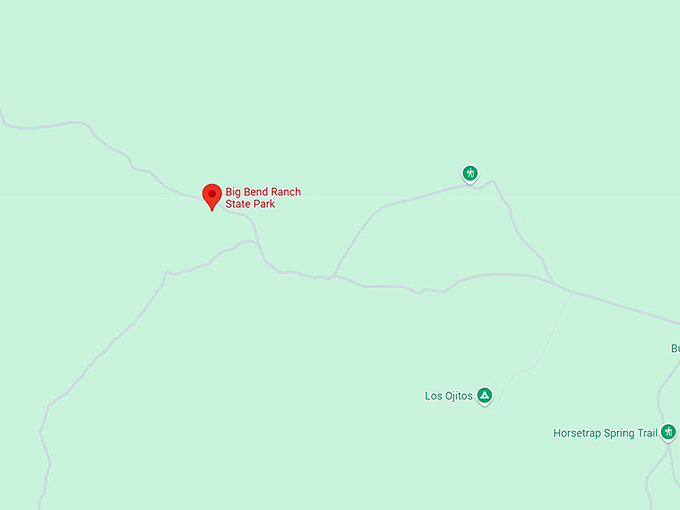 16. big bend ranch state park map