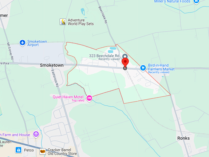 16. bird in hand map