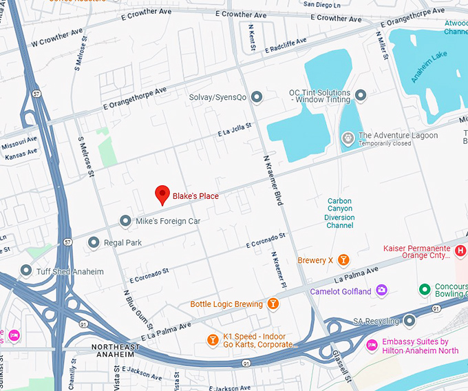 16. blake's place map