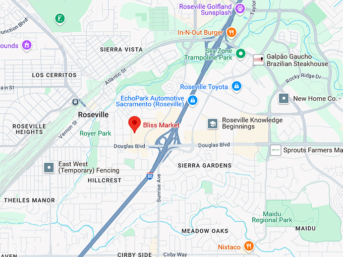 16. bliss market map