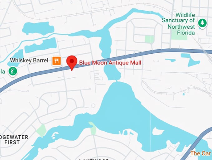 blue moon antique mall map