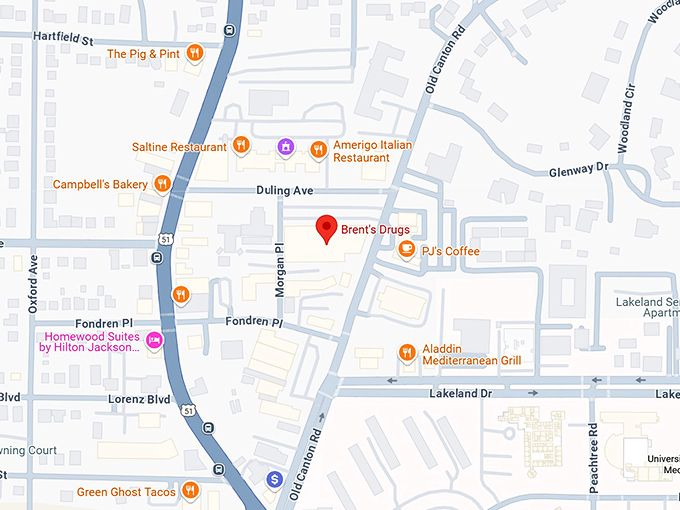 16. brent's drugs map