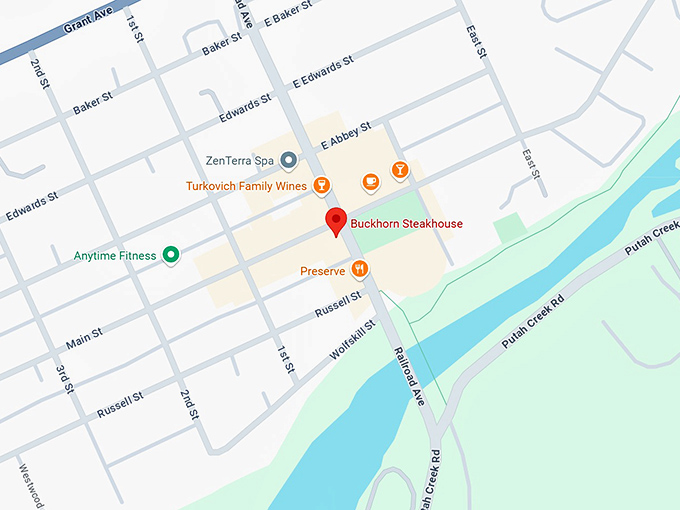 16. buckhorn steakhouse map