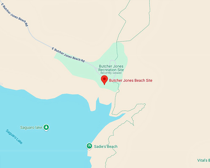 16. butcher jones beach site map