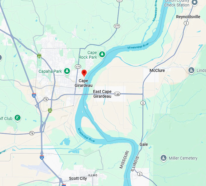 16. cape girardeau map