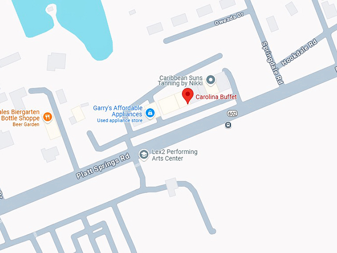 16. carolina buffet map