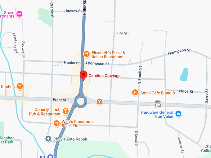 16. carolina cravings map