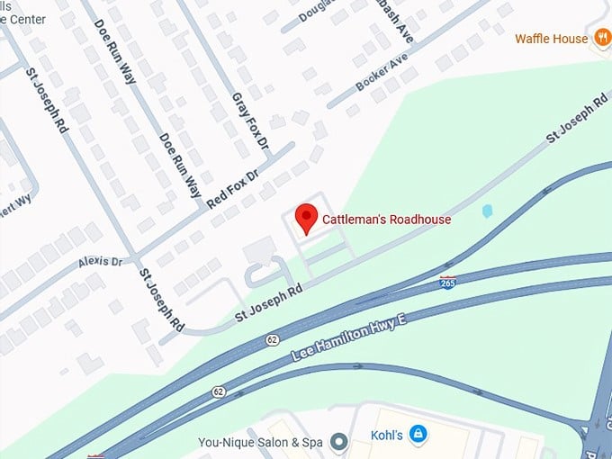 16. cattleman's roadhouse map