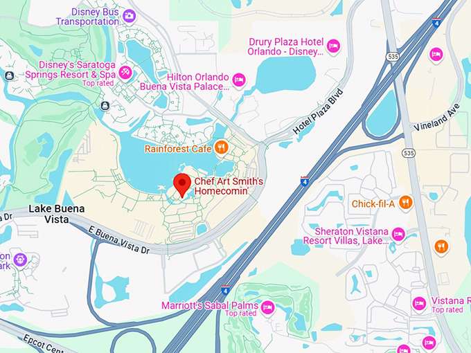 16. chef art smith's homecomin' map