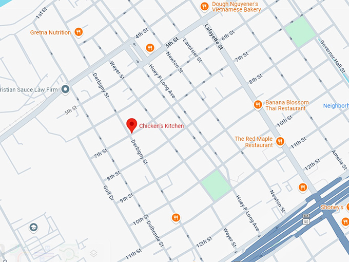 16. chicken’s kitchen map