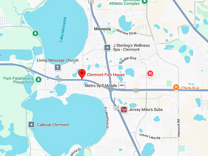 16. clermont fish house map