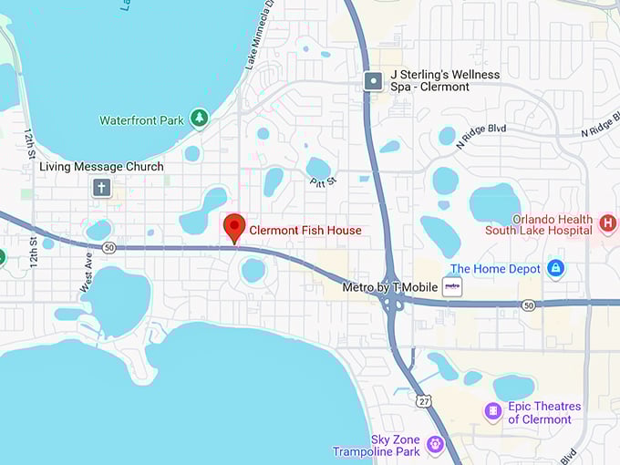 16. clermont fish house map