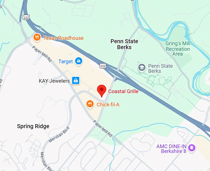 16. coastal grille map