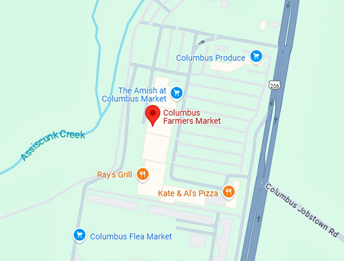 16. columbus farmers market map
