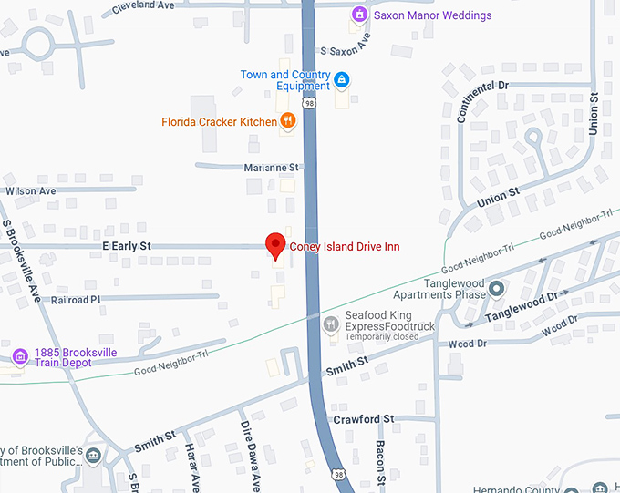 16. coney island drive inn map