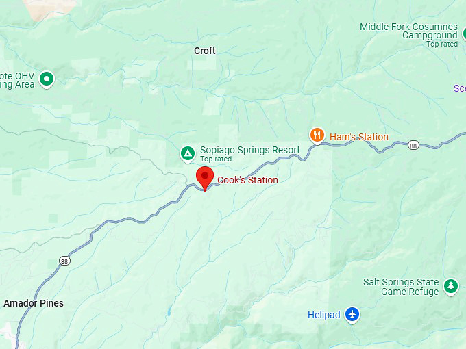 16. cook's station map