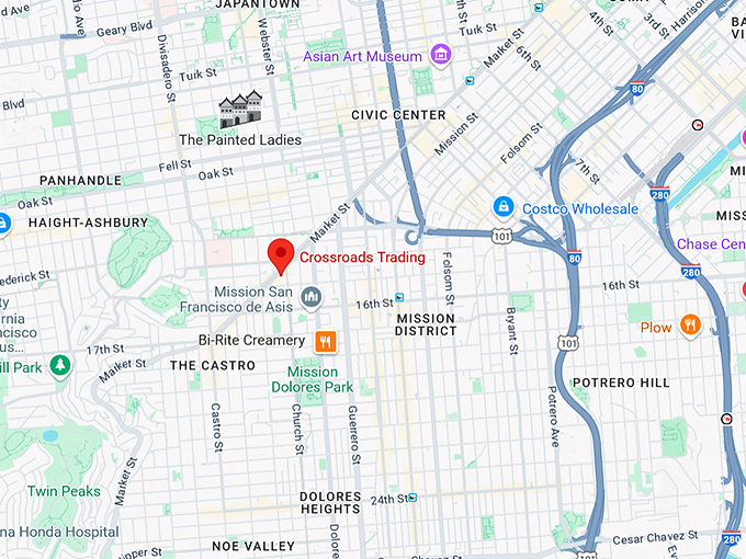 16. crossroads trading map