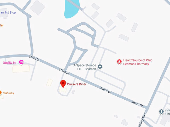 16. cruisers diner map