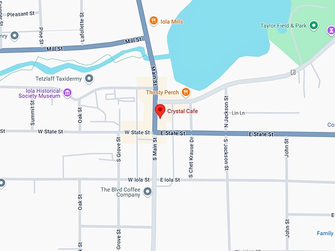 16. crystal cafe map