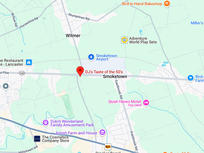 16. dj's taste of the 50's map