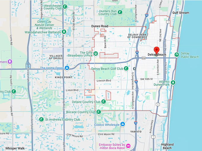 Where: Delray Beach, FL 33445