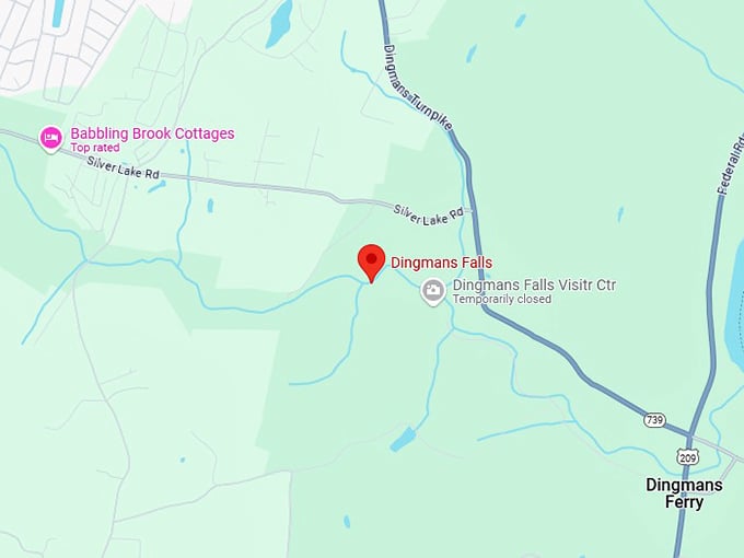 16. dingmans falls map