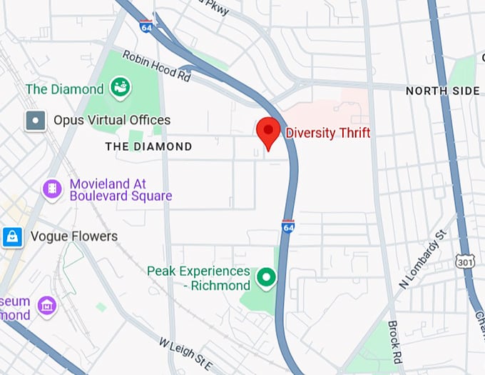 16. diversity thrift map