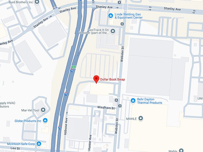 16. dollar book swap map