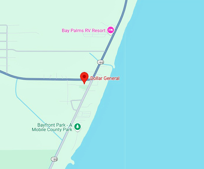 16. dollar general (3231 al 188) map