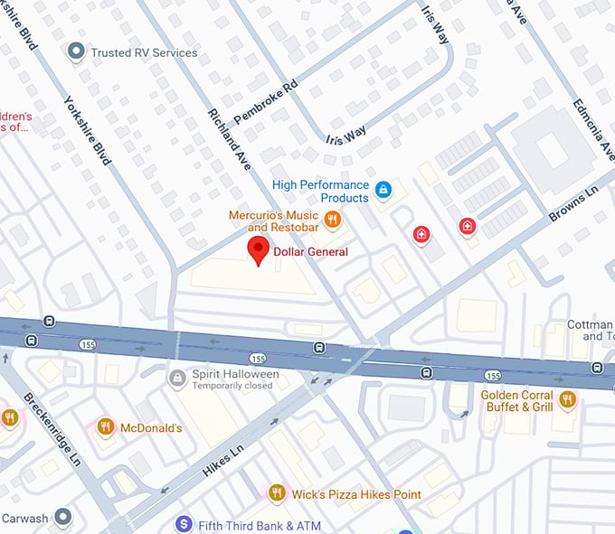 Where: 3943 Taylorsville Rd, Louisville, KY 40220