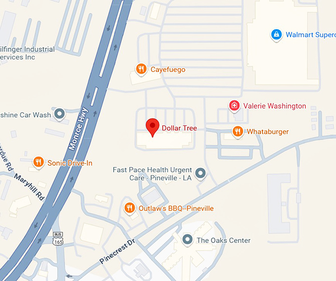 Where: 3628 Monroe Hwy Ste 116, Pineville, LA 71360
