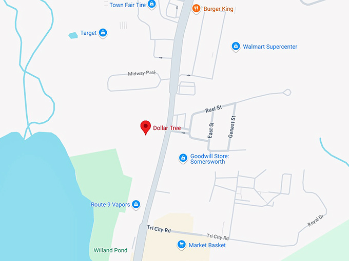 dollar tree (451 high st) map