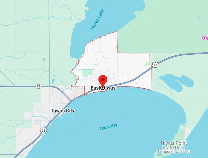 Where: East Tawas, MI 48730