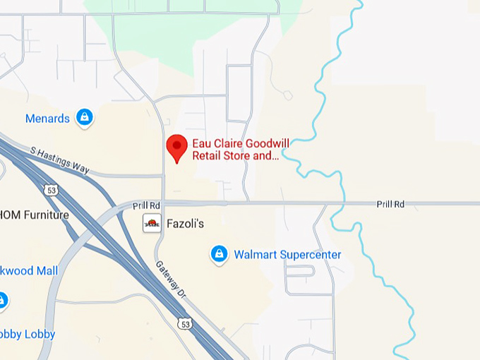 16. eau claire goodwill retail store and training center map