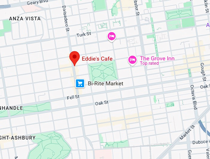 16. eddie's cafe map