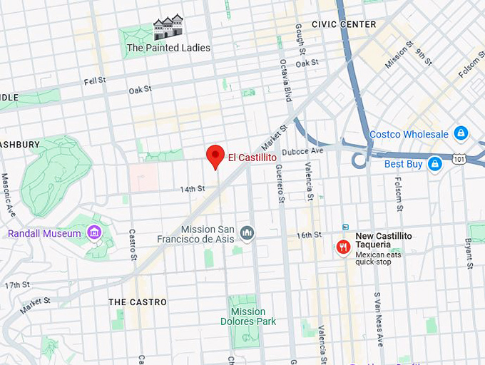 16. el castillito map