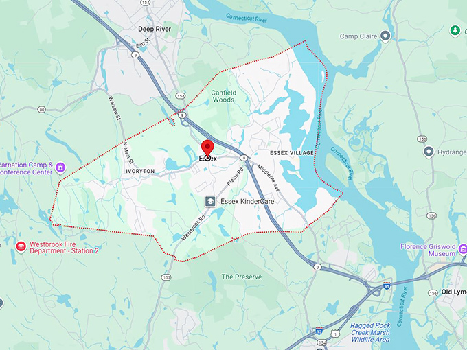 16. essex ct map