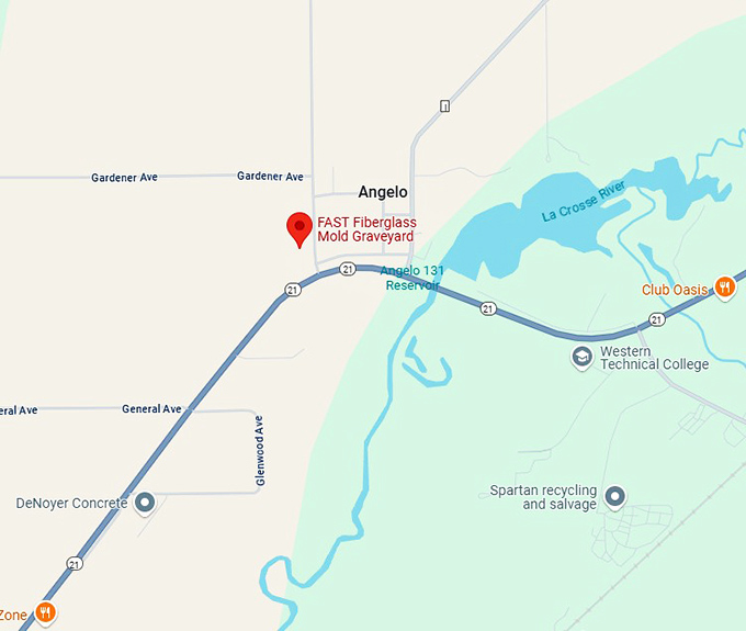 16. fast fiberglass mold graveyard map