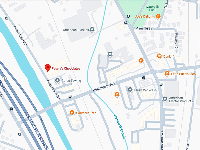 16. fascia&rsquo;s chocolates map