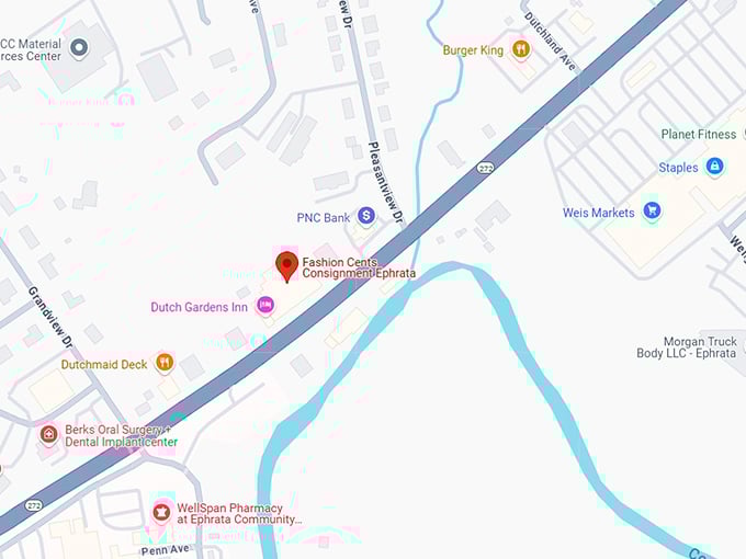 16. fashion cents consignment ephrata map