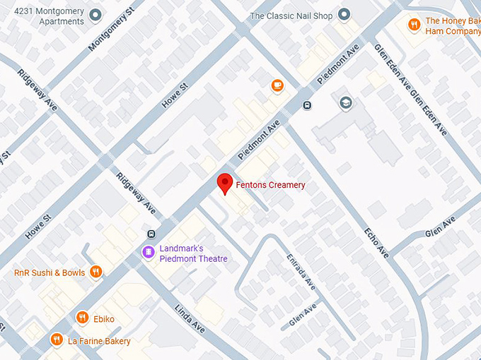 fentons creamery map