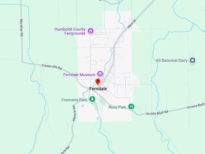 16. ferndale map