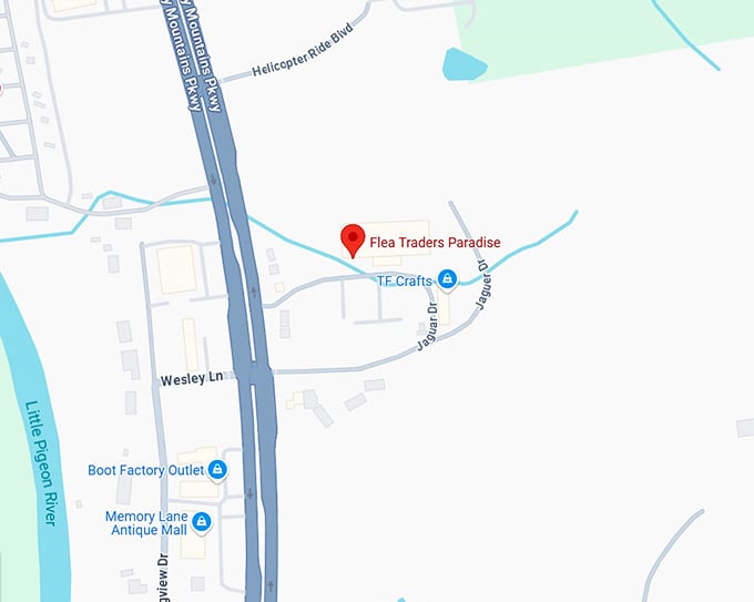 16. flea traders paradise map