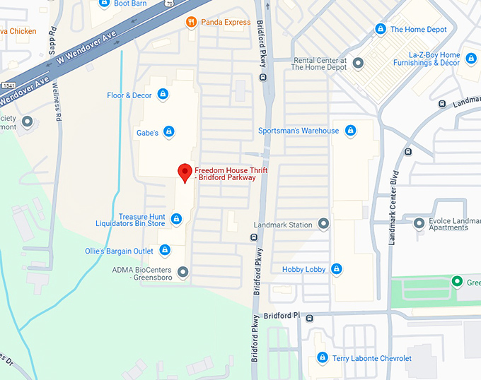 16. freedom house thrift bridford parkway map