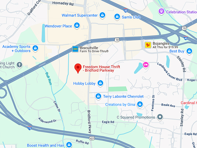 16. freedom house thrift bridford parkway map