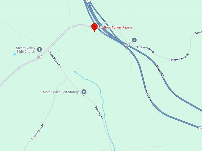 16. fry bros turkey ranch map