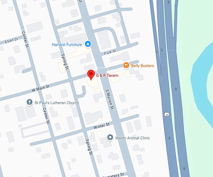 16. g & r tavern map